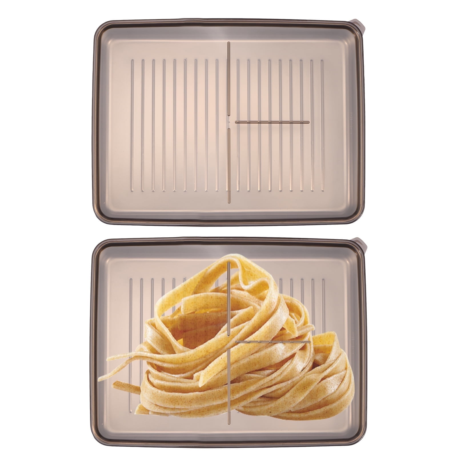 2Pcs Bacon Storage Container for Refrigerator Airtight Bacon Box with ...