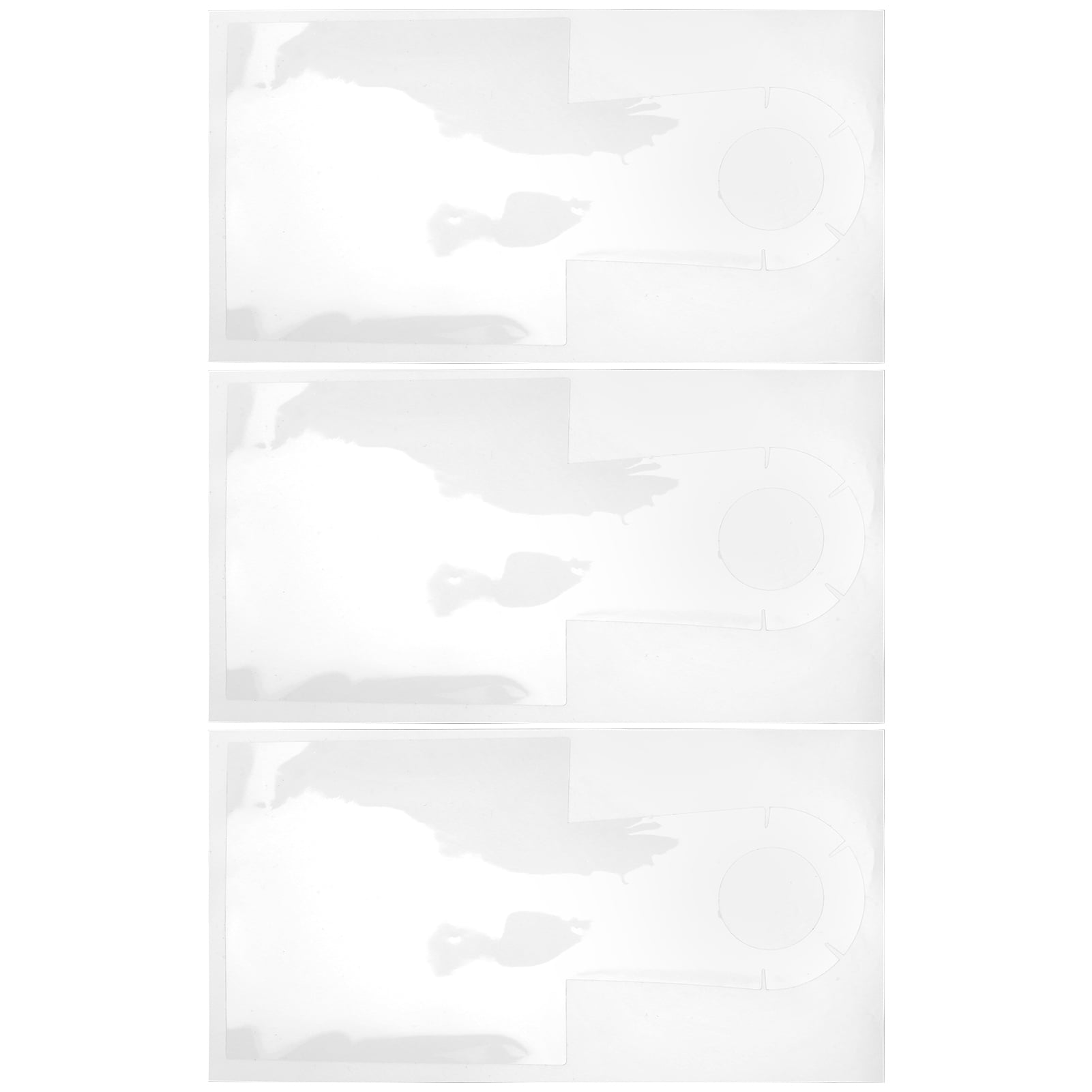 2Pcs/Bag Bicycle Crank Arm Protective Film Transparent Mountain Bike ...