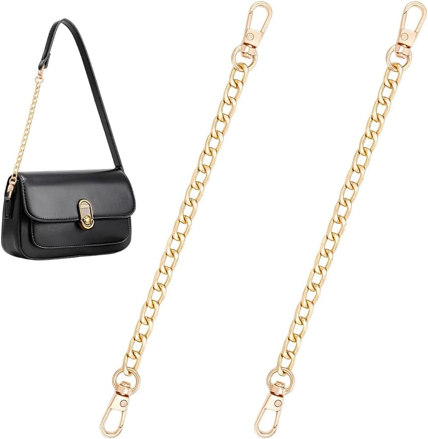 2Pcs Bag Extender Chain 7.87 Handbag Strap Extender Curb Link Chain ...