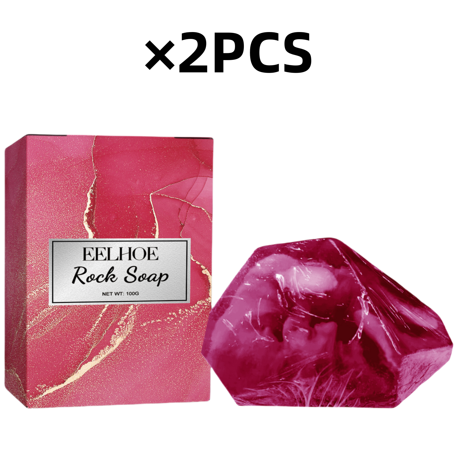 2Pcs Bar Soap, Natural Beauty Hand Face Body Bar Soap Christmas ...