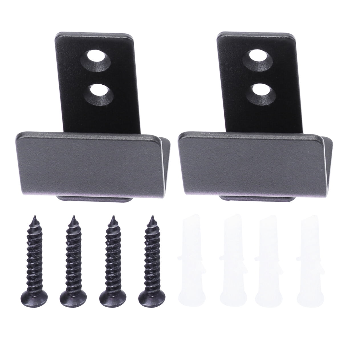 2Pcs Barn Door Limiter Pulley Stop Damper Barn Door Track Stop Ground ...