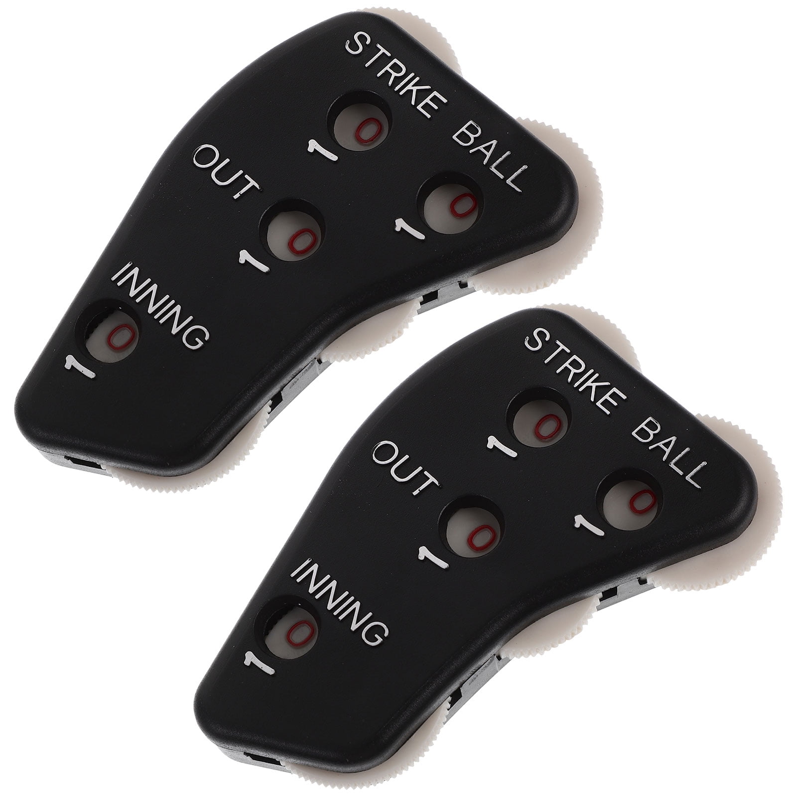 RENACLIPY 2Pack Portable Umpire Clicker Device Black Plastic Baseball ...