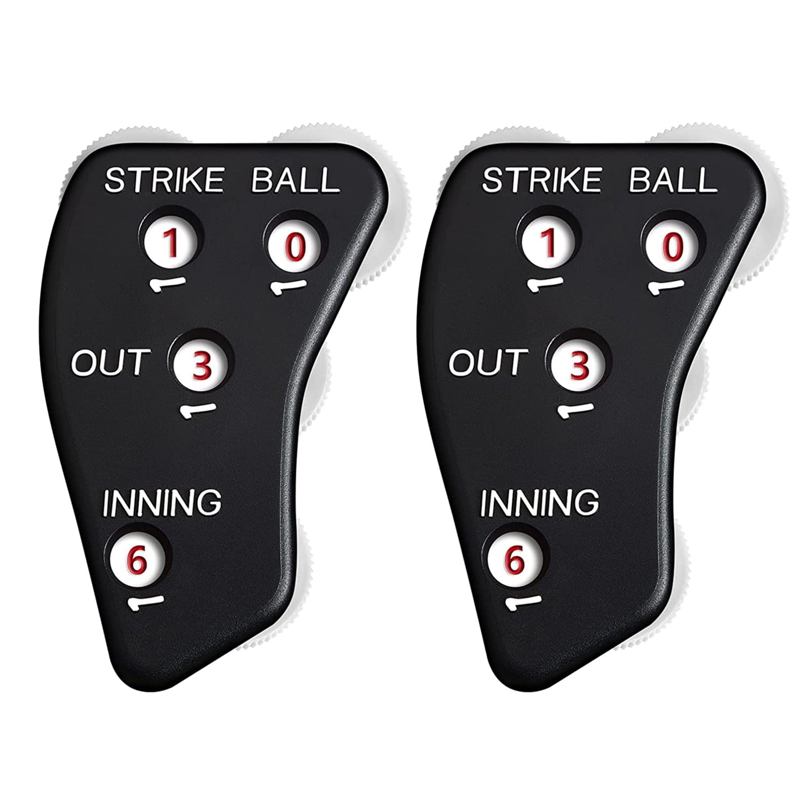 2Pcs Baseball Softball Umpire Indicator Umpire Equipment Sets 4 Wheel ...