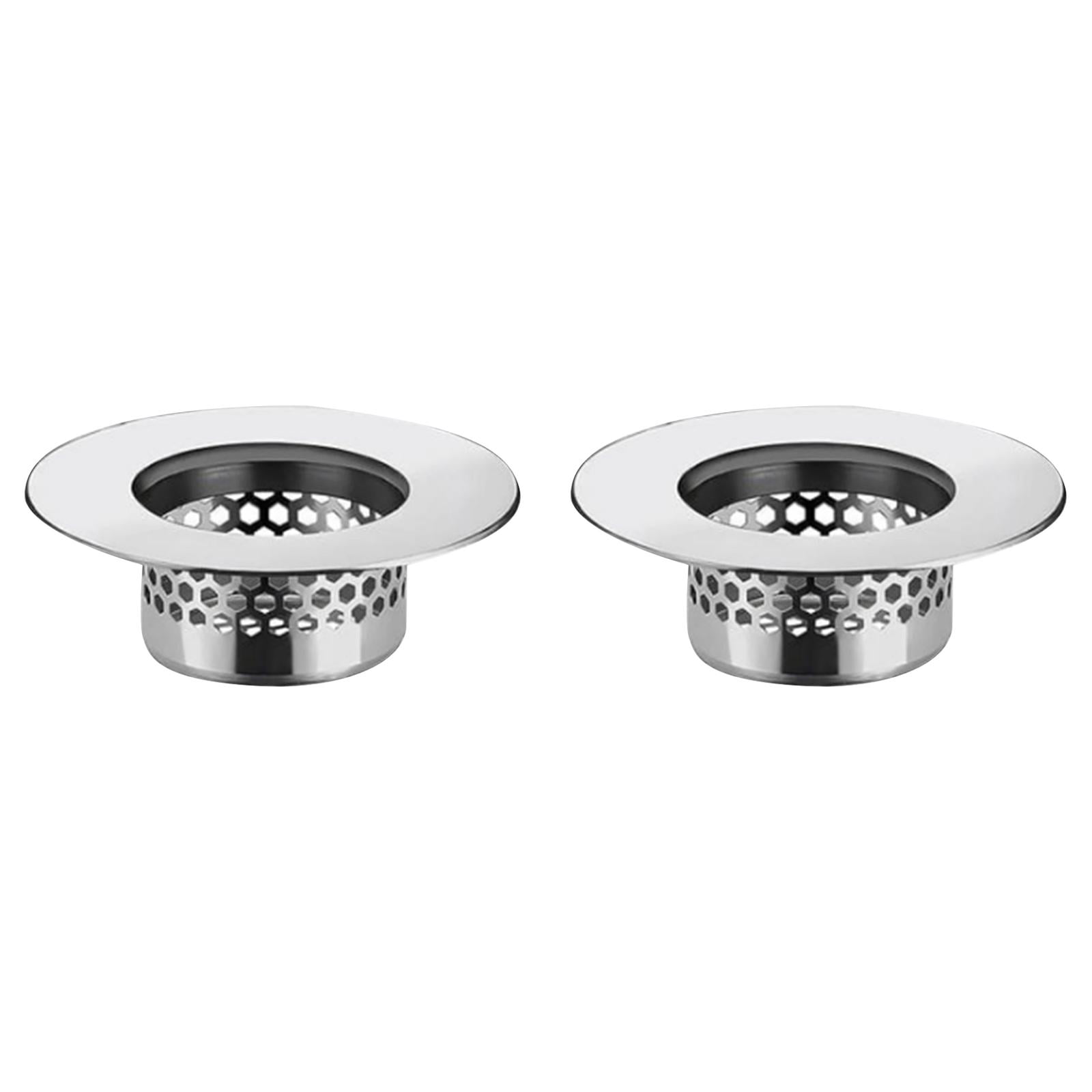 2Pcs Bathroom Sink Filters, Utility Sink Strainers, Fits 1.25-1.60 Hole ...