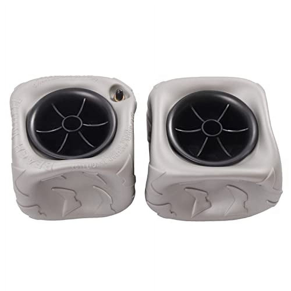 2Pcs Beach Balloon Wheels, 9In Replacement Balloon Wheels Beach Sand ...