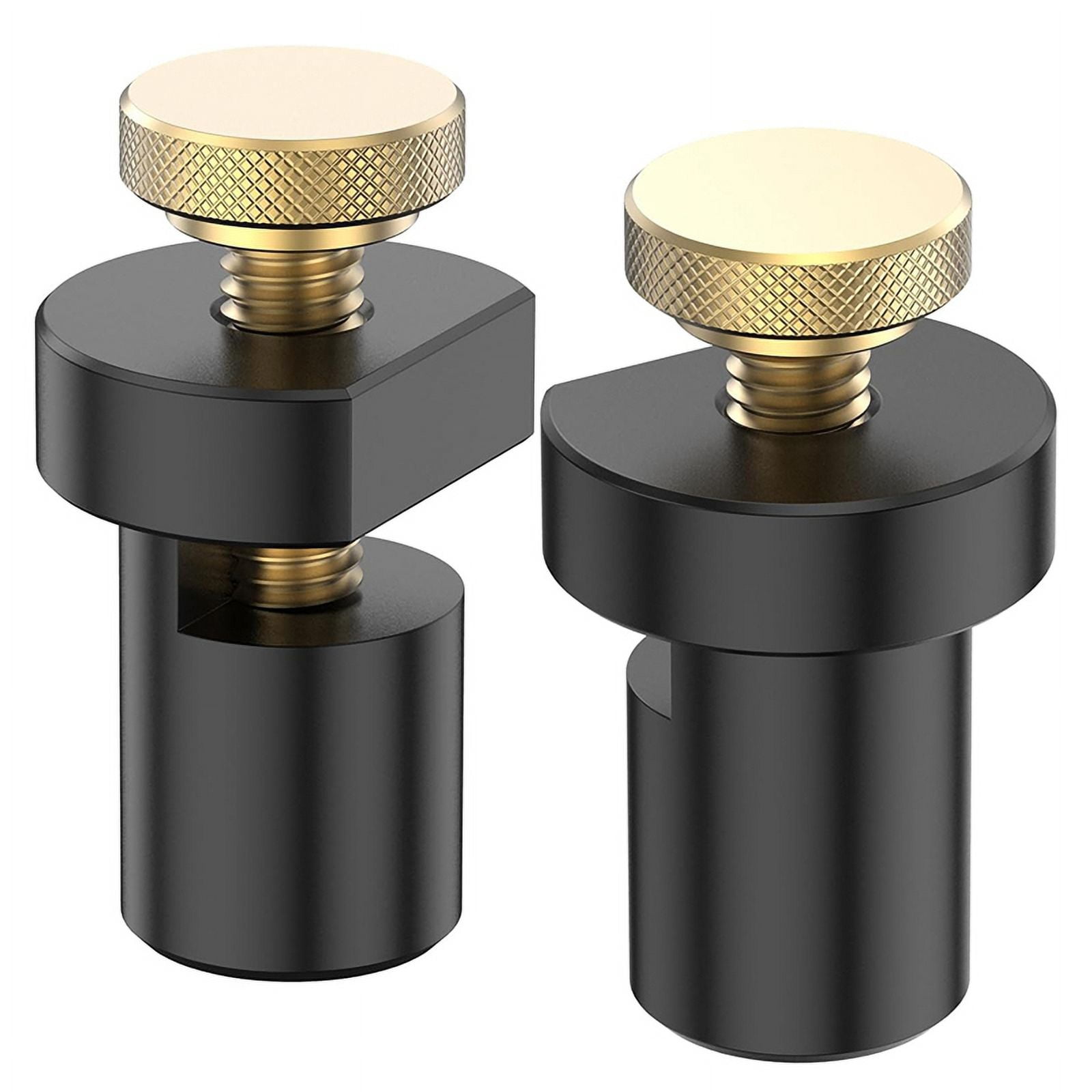 2Pcs Bench Dogs Clamp Set,3/4In(19mm) Aluminum Alloy Workbench Hole ...