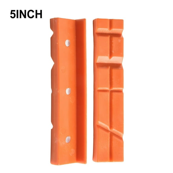 2Pcs Bench Vice Jaw Pads 4/5/6 Inch Magnetic Vise Protection Strip Jaw ...