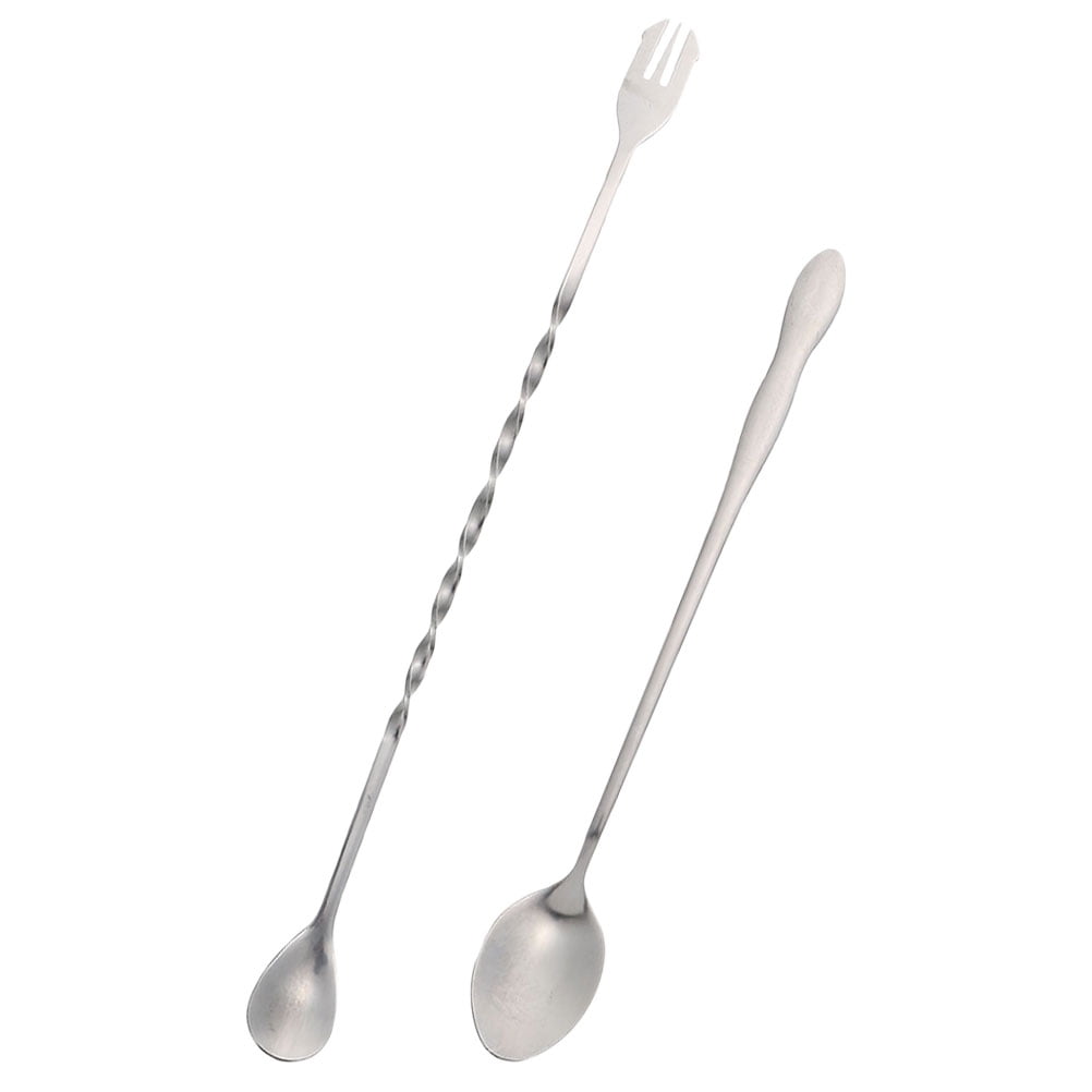 2Pcs Beverage Drink Stir Rods Cocktail Mixing Spoons Cocktail Stirring ...