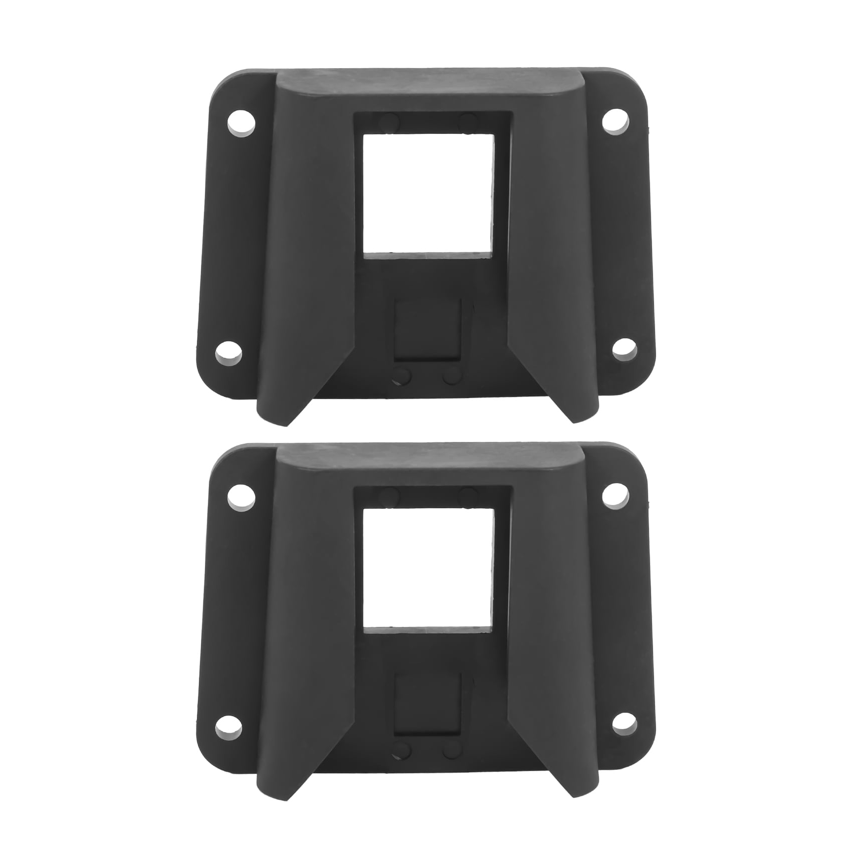 2Pcs Bike Carrier Block Adapter for Folding Bike Bag Rack Holder Front ...