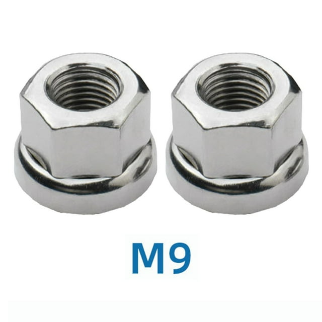2Pcs Bikes Crew Nut Bicycle Screw M9 M10 3/8 Screw Nut for Bike Hub ...