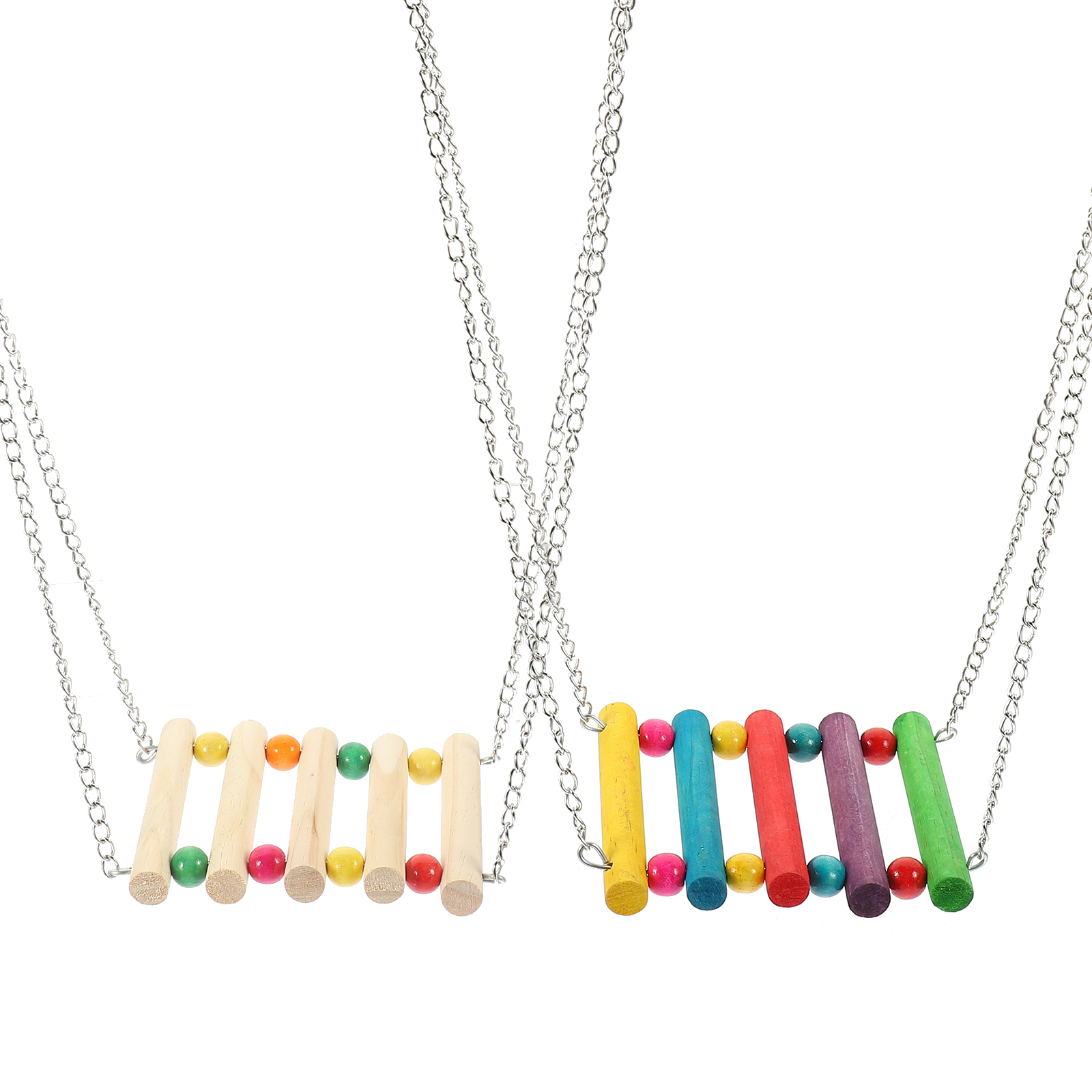 2Pcs Bird Perch Stand Racks for Chicken Pet Parrot Stand Racks Bird ...