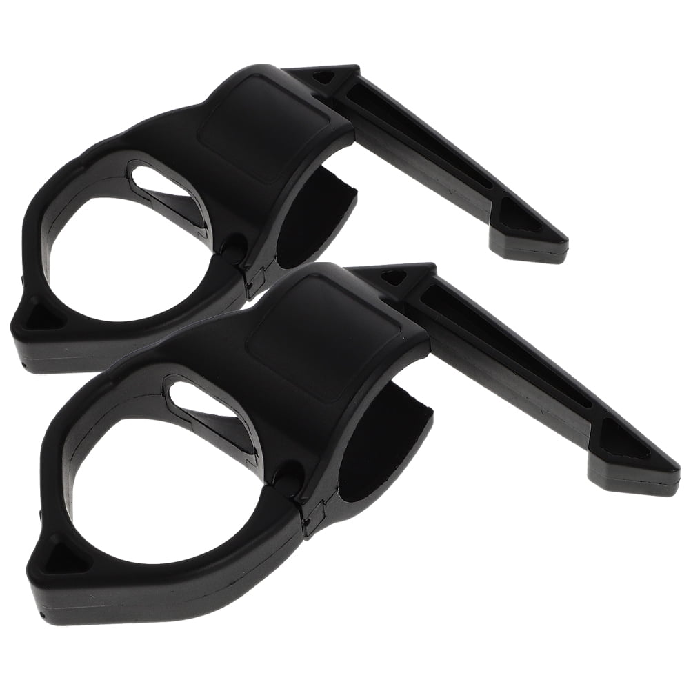 2Pcs Black Flashlight Finger Loop Adapter for Multiple Models with 2 ...