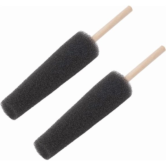 2Pcs Black Pottery Sponge for Clay Pottery Trimming Tools Clay Pottery ...