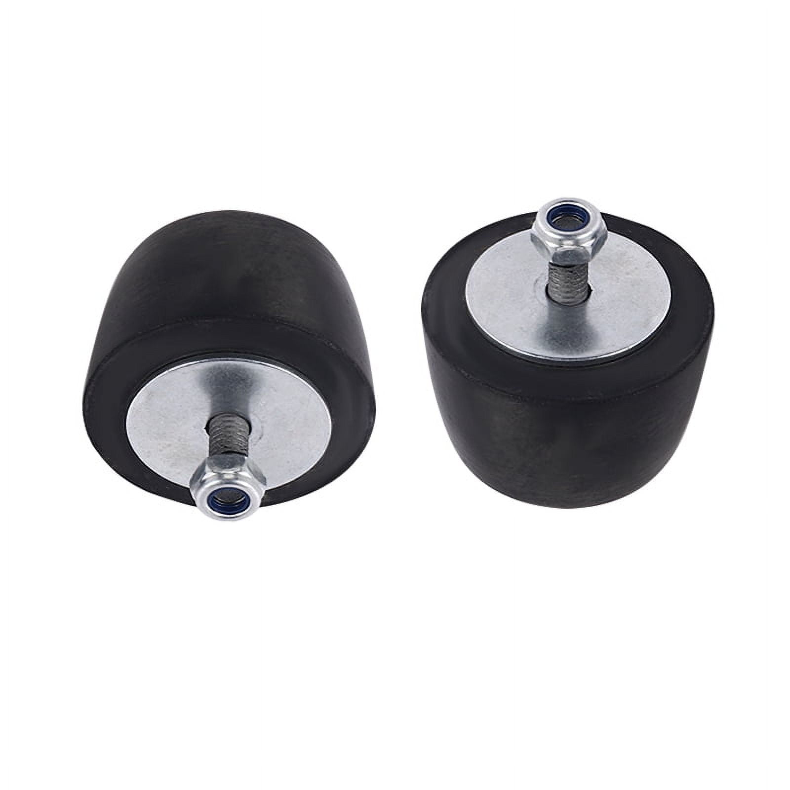 2Pcs Black Rubber Bumper Cushion Hood Bump Stop Replacement for YJ JK ...