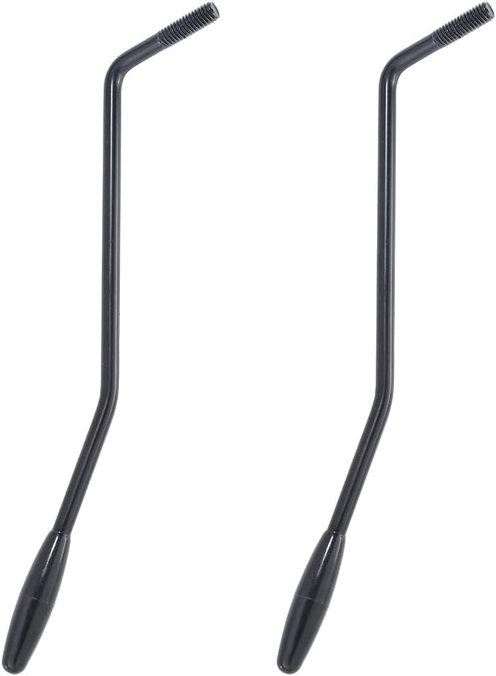 2Pcs Black Tremolo Arm Electric Guitar Bar 6mm Diameter Metal Iron ...