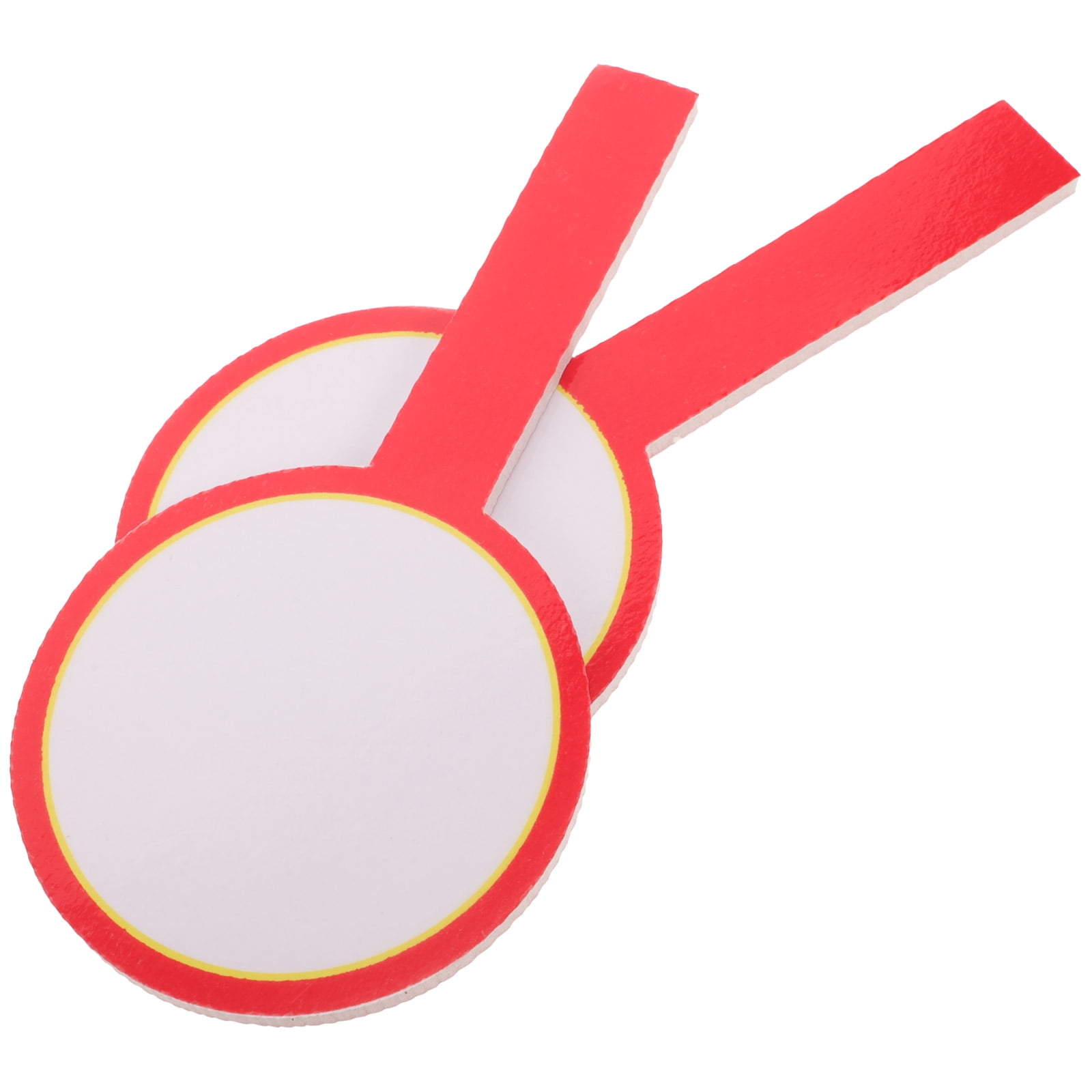 2Pcs Blank Scoreboards Handheld Scoreboards Dry Erase Answer Paddles ...