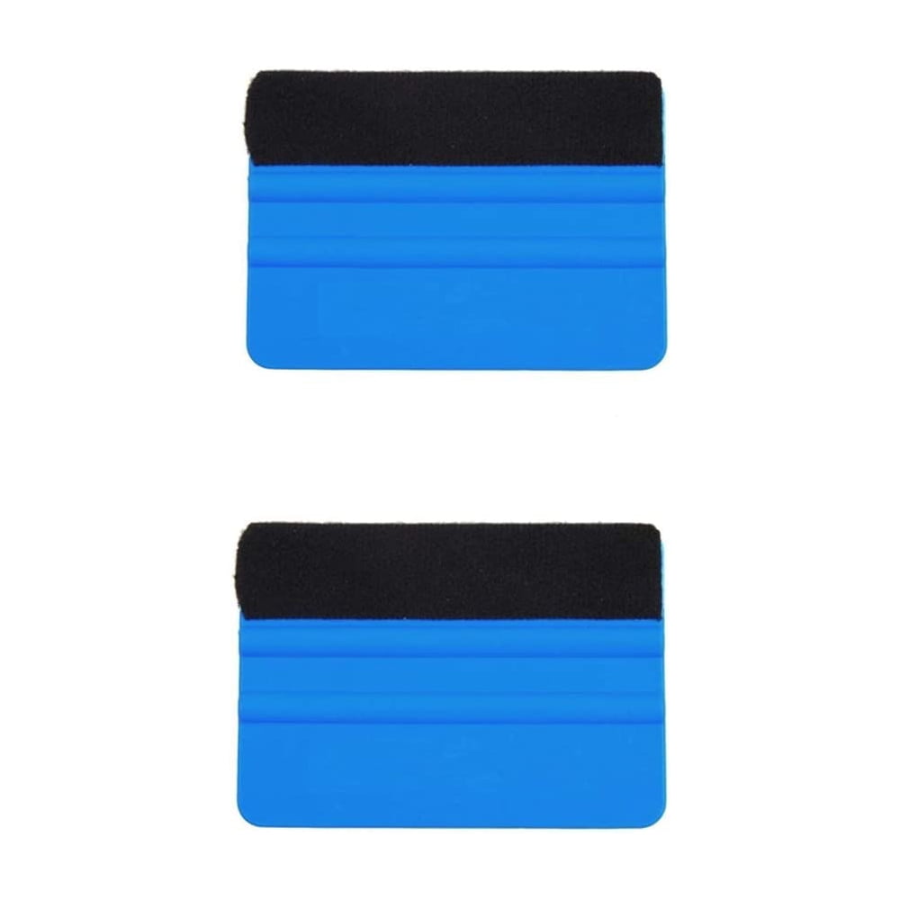 Origin Motorsports Blue Felt Squeegee, Vinyl Wrapping Tools, 2-Pack ...