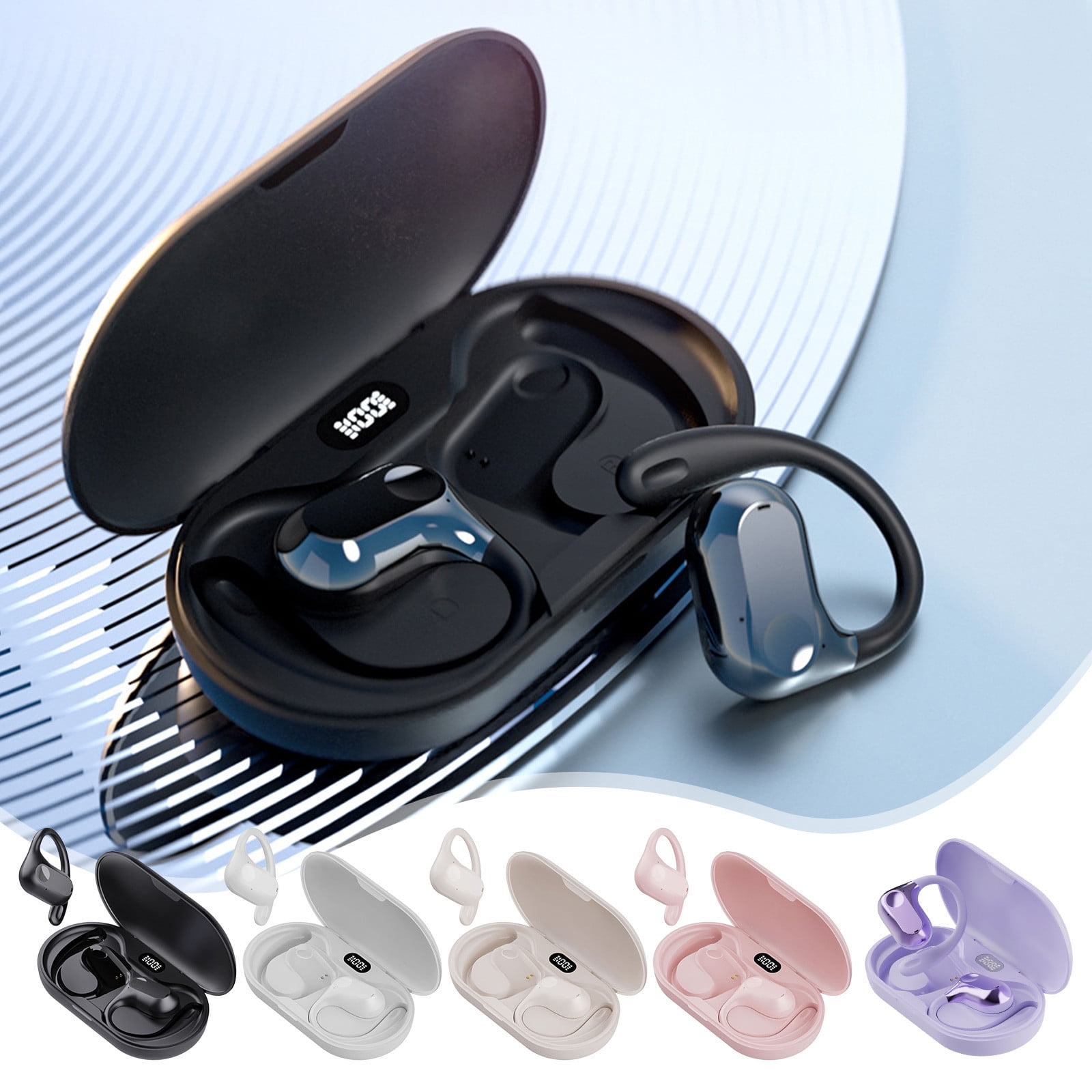 2Pcs Bluetooth 5.3 Earphones under $5! Yannianjz Wireless Bluetooth ...