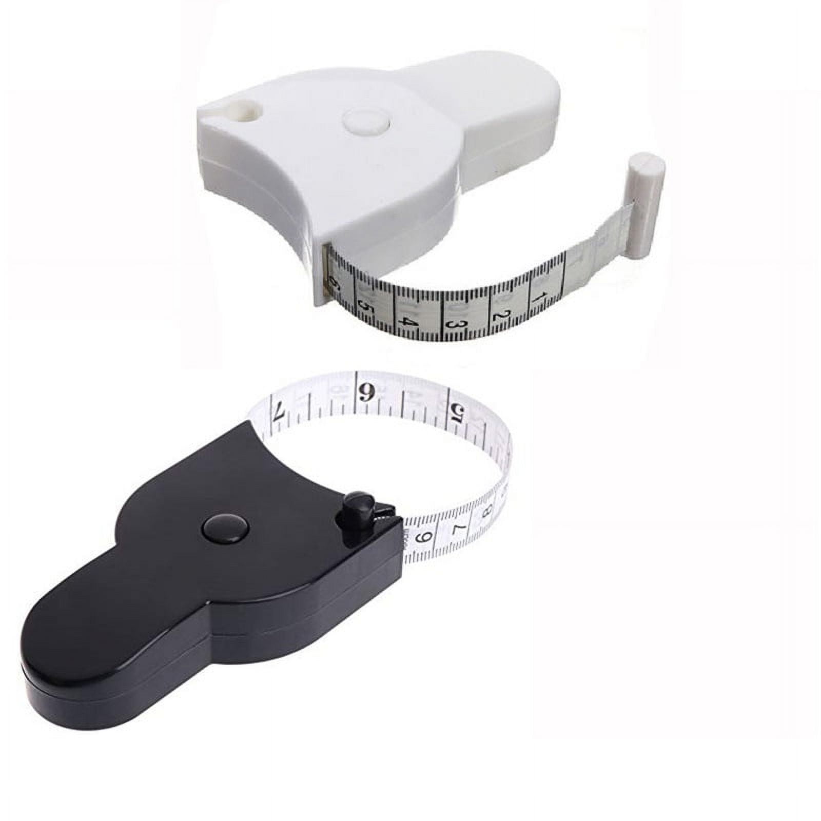 2Pcs Body Measure Tape 60inch (150cm), Automatic Telescopic Tape ...