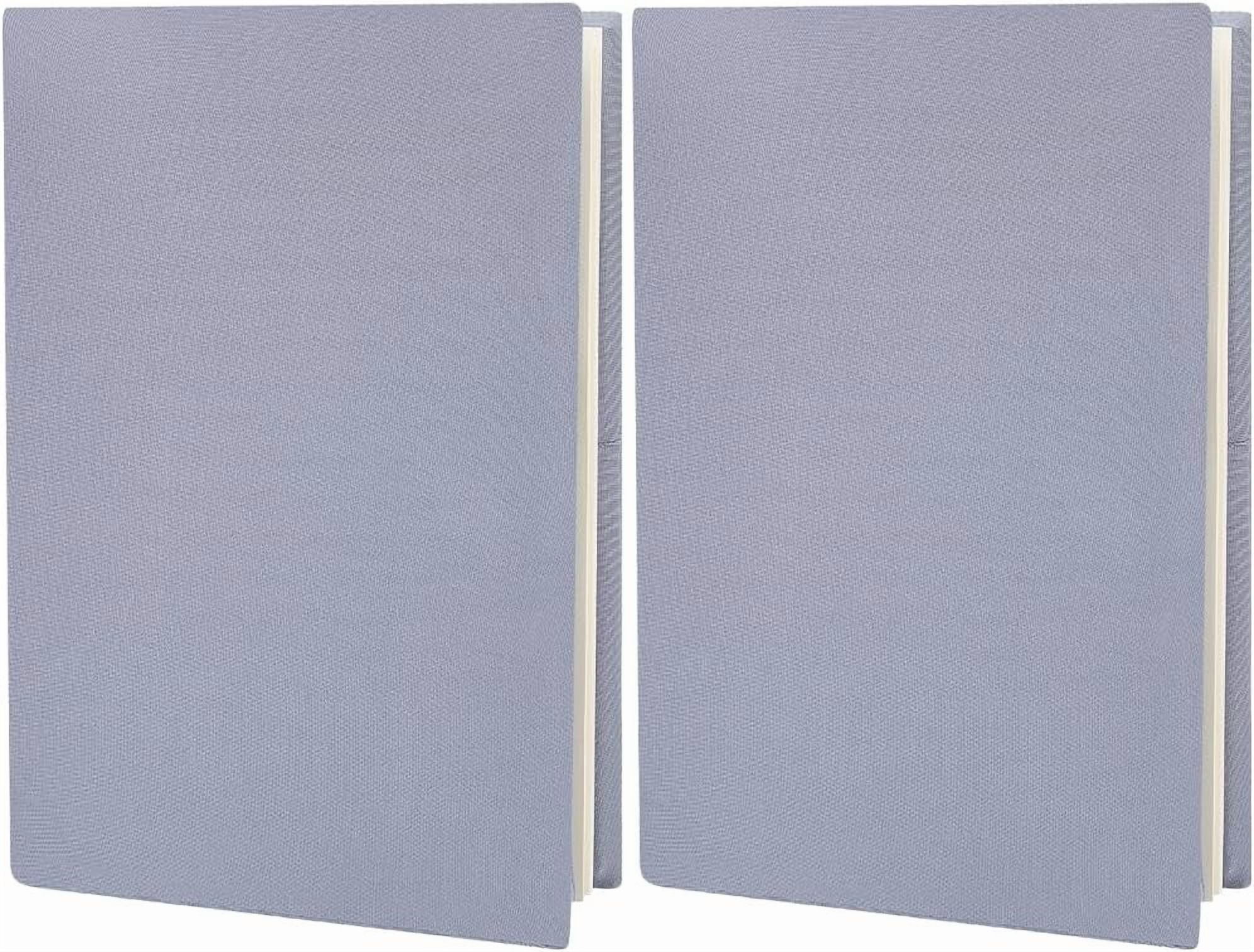 2Pcs Book Sleeve Cover Stretchable 7 x 13in Notebook Wrap Sleeve Up to ...