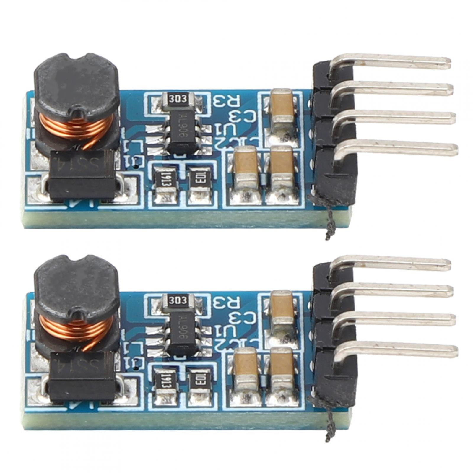 2Pcs Boost Step up Module DC-DC Ultra-Small 3.3V 3.7V 4.5V 5V to 12V ...
