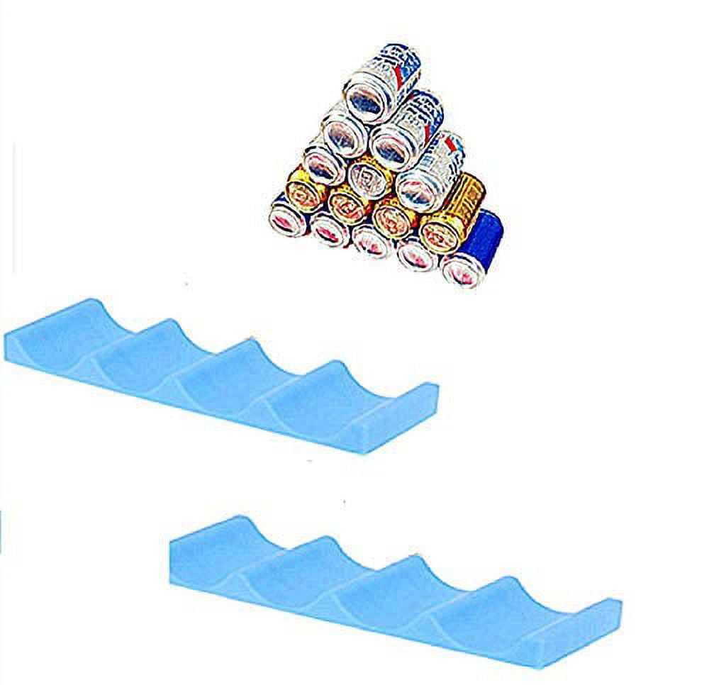 2Pcs Bottle Stacking Mat Can Stacker Kitchen Cabinet and Fridge Storage ...