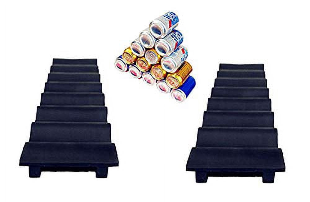 2Pcs Bottle Stacking Mat Can Stacker Kitchen Cabinet and Fridge Storage ...