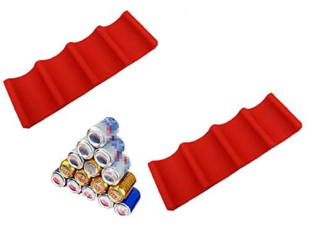 2Pcs Bottle Stacking Mat Can Stacker Kitchen Cabinet and Fridge Storage ...