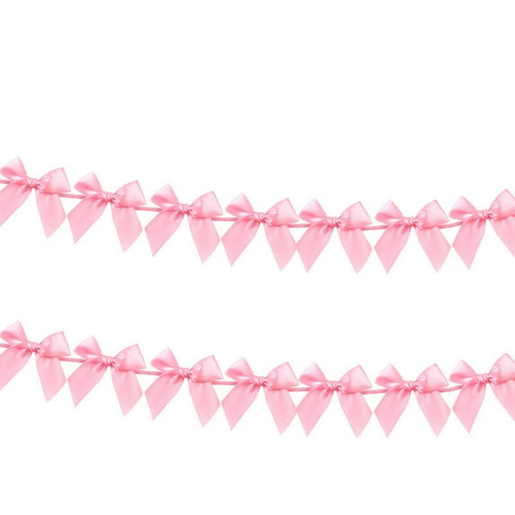 2Pcs Bow Garland Banner Ribbon Bow Party Décor for Baby Shower Women ...
