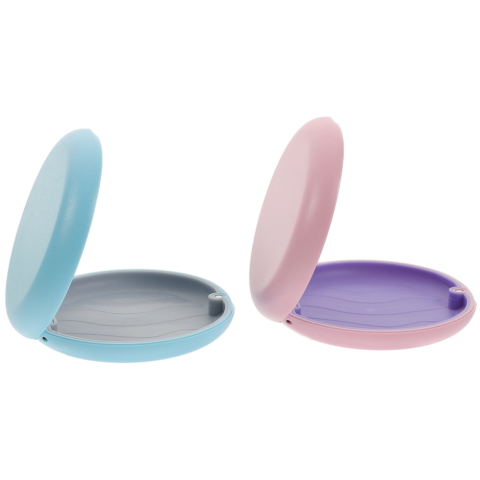 2Pcs Brace Holder Denture Box Retainer Brace Carrier Box Orthodontic ...