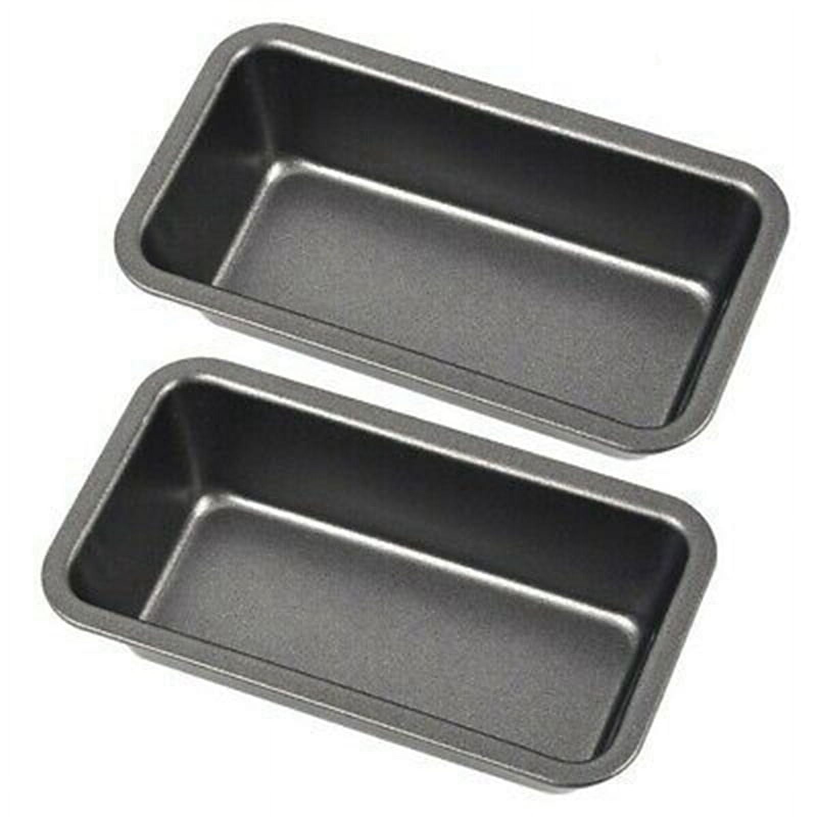 2Pcs Bread Pans for Baking Carbon Steel Loaf Pan Toast Mold - Walmart.com