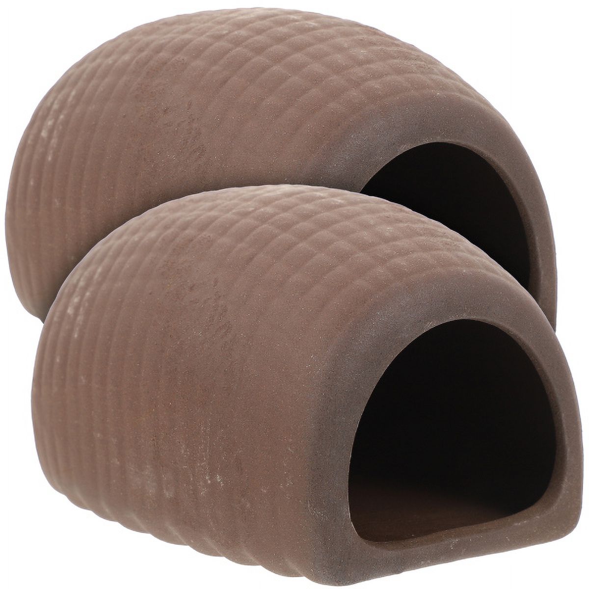 2Pcs Breeding Shrimp Spots Ceramic Fish Cave Fish Tank Hideout Aquarium ...