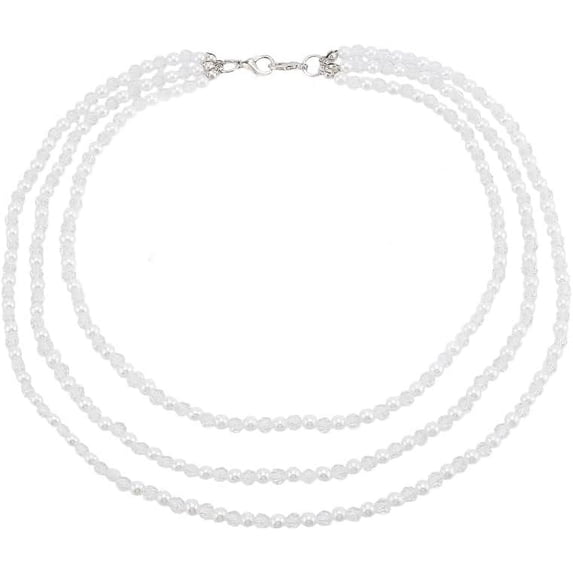 2Pcs Bridal Shoulder Chain 17.7 inch Pearl Beaded Shoulder Chain ...