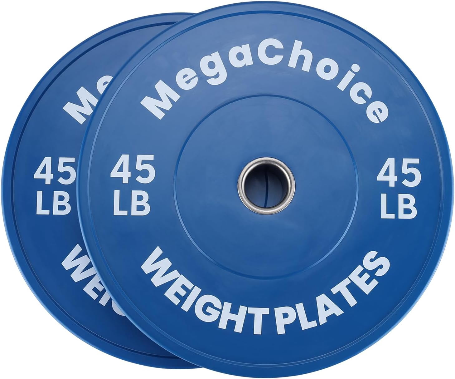 2Pcs Bumper Plates,2" Weight Plates for Strength Training ...