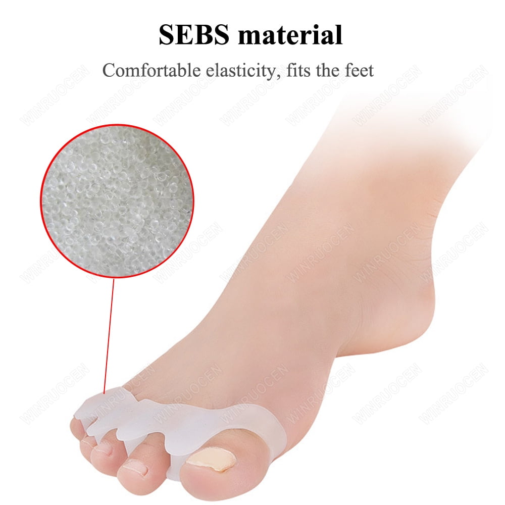 2Pcs Bunion Splint Big Toe Straightener Corrector Hallux Valgus ...