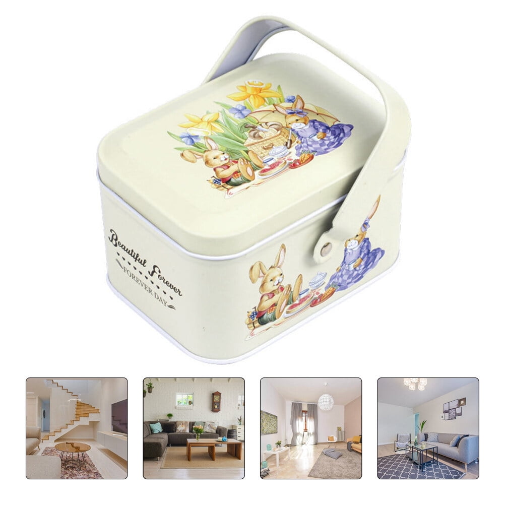 2Pcs Bunny Candy Boxes Egg Bunny Chick Treat Party Favor Boxes For Kids ...