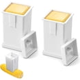 2Pcs Butter Spreader, Plastic Butter Dispenser with Built-in Cover for ...
