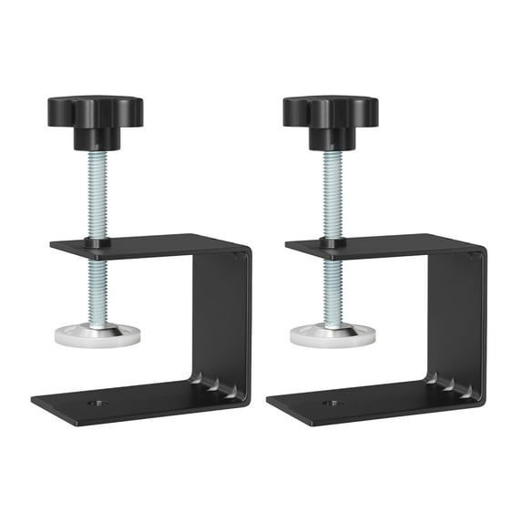 2Pcs C-Clamp Heavy Duty C-Clamp Base Stand Stainless Steel C Clamp ...