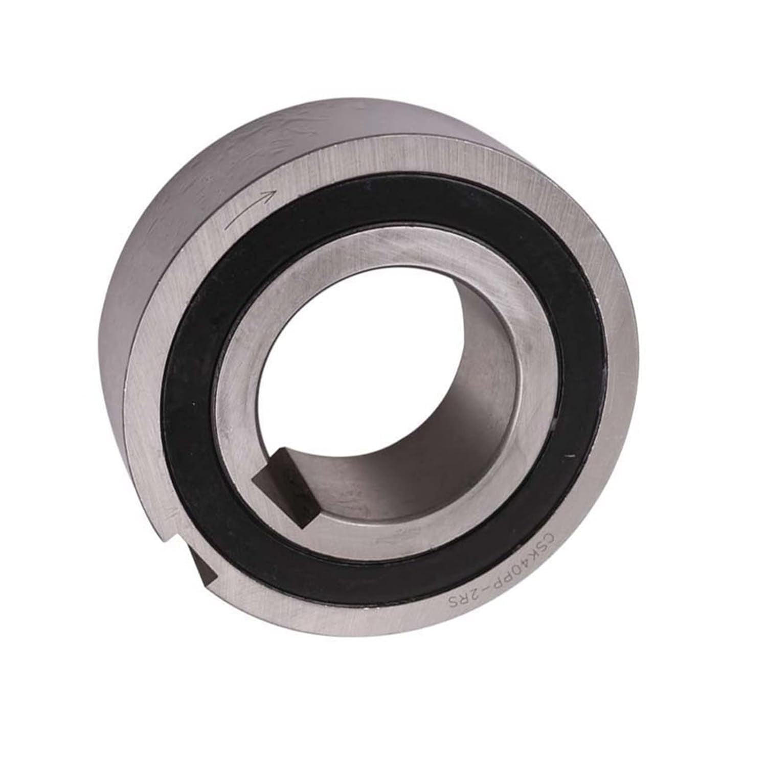 2Pcs CSK40/CSK40PP Bearings 40x80x22mm One Way Bearing with Keyway Sprag Wheel Backstop Clutch ...