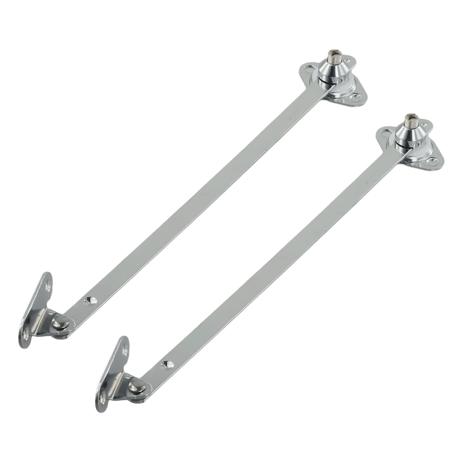 2Pcs Cabinet Cupboard Door Flap Stay Hinge Down Drop Lid Support ...