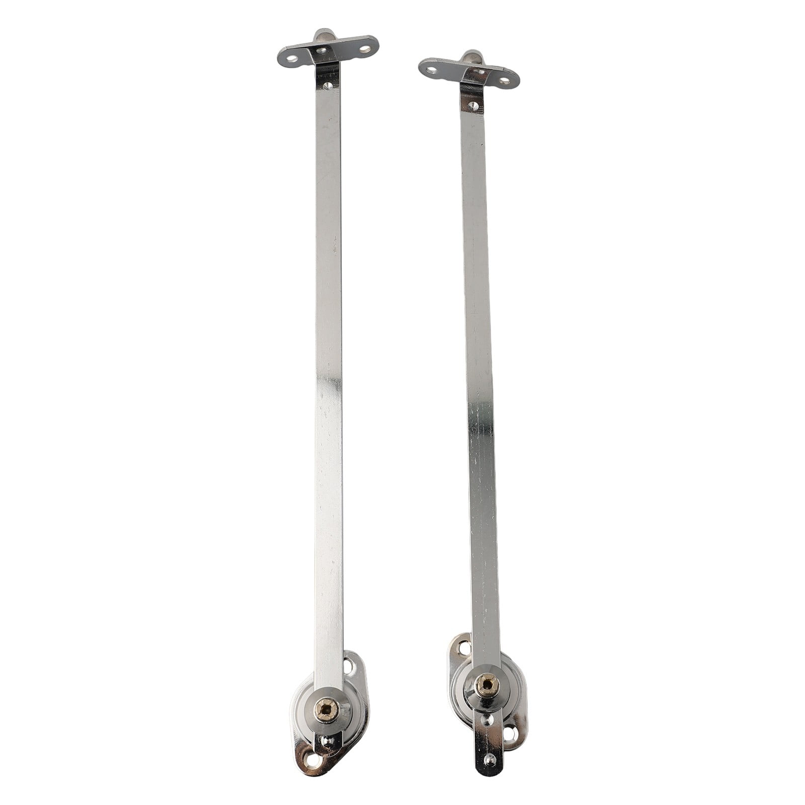 2Pcs Cabinet Cupboard Door Flap Stay Hinge Down Drop Lid Support ...