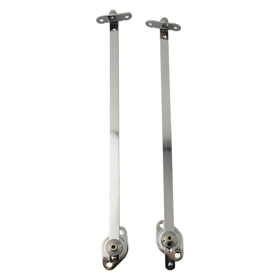 2Pcs Cabinet Cupboard Door Flap Stay Hinge Down Drop Lid Support ...
