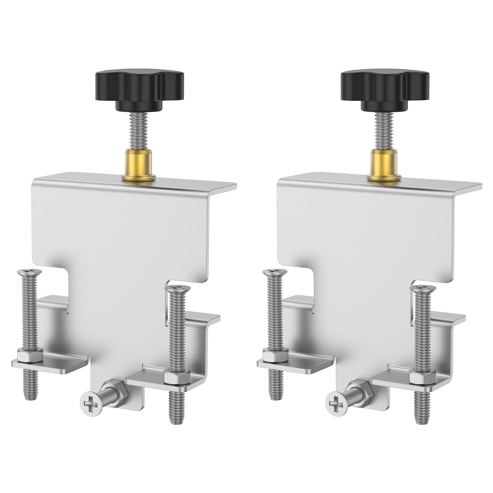 2Pcs Cabinet Door Mounting Jig Stainless Steel Door Mounting Aid ...