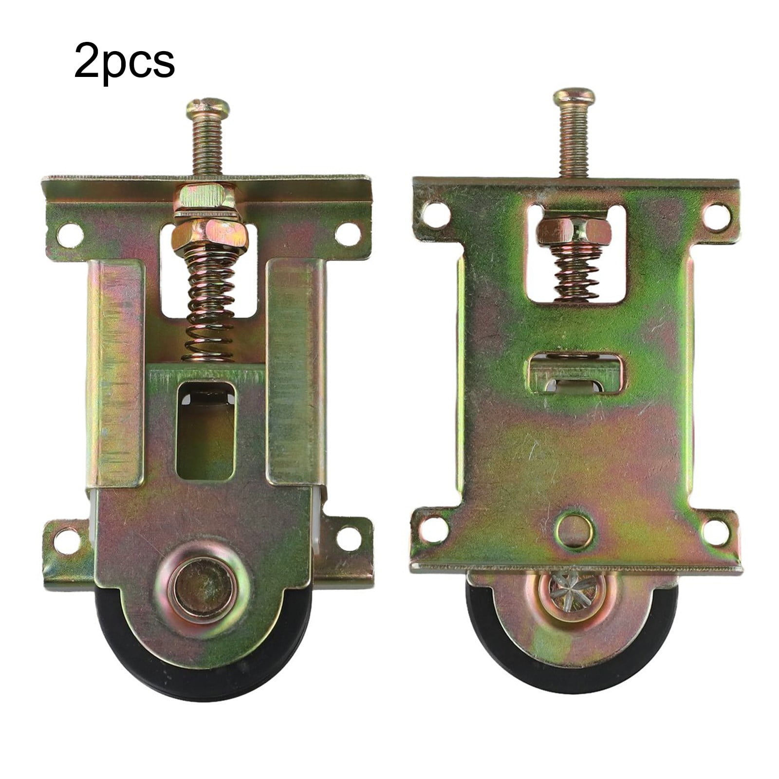 2Pcs Cabinets Sliding Doors Pulleys Furniture Wheel Hardware Wardrobes ...