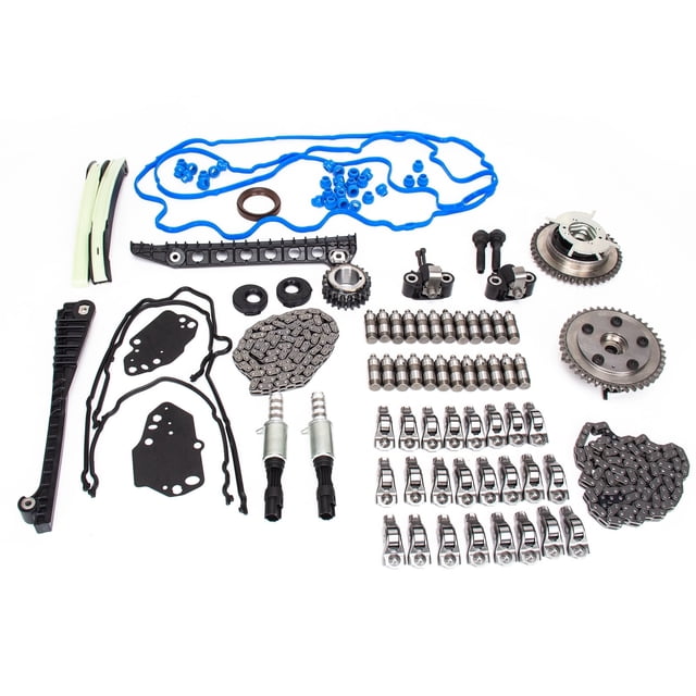 2Pcs Camshaft + Lifters Rocker Arms Timing Chain Kit for Ford F150 ...
