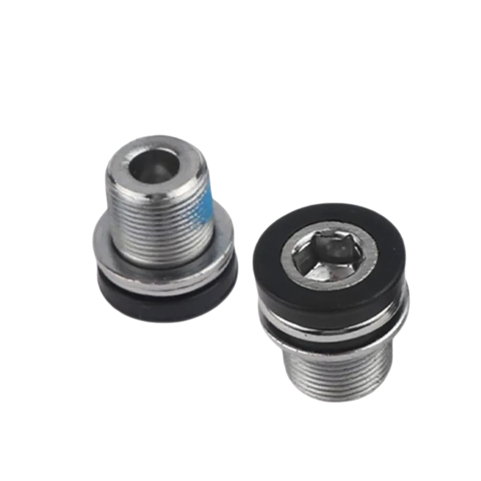 2Pcs Bike Hexagonal Crank Arm Fixing Bolts Replacement Bike Crankset ...