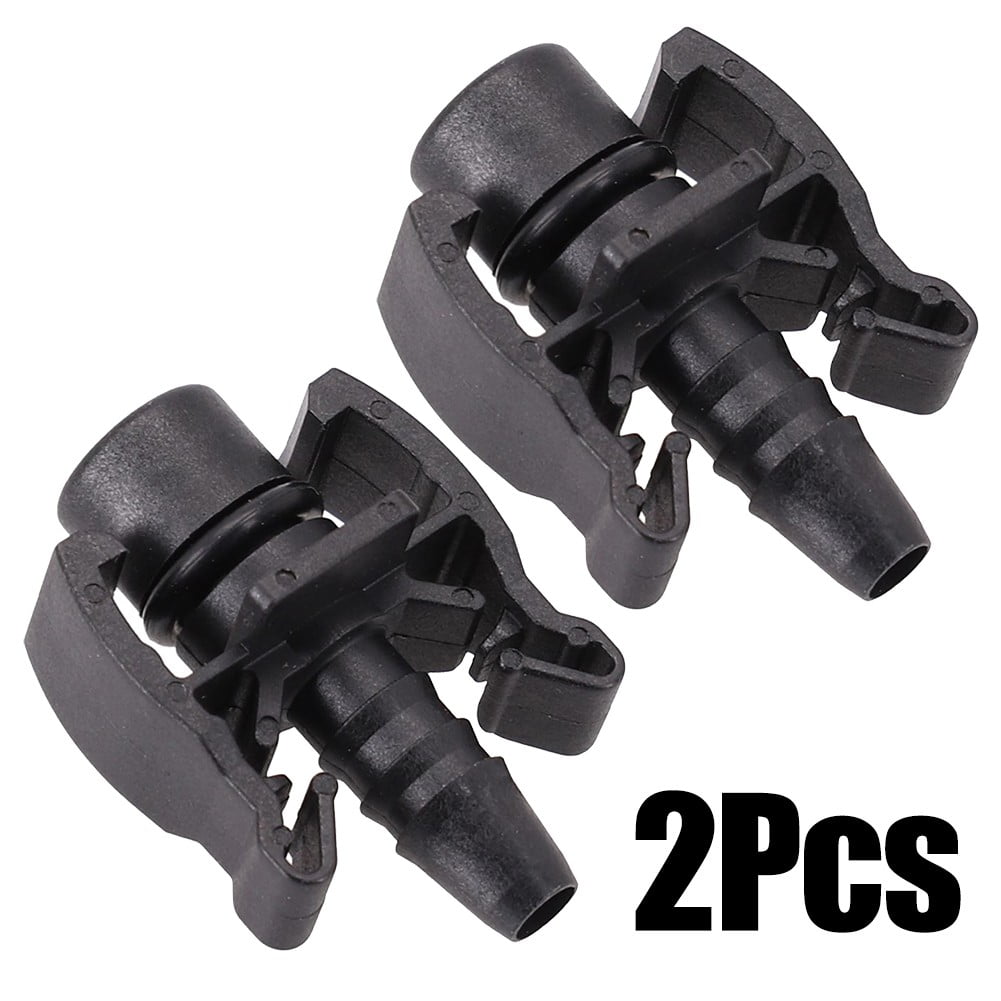 2Pcs Car Expansion Water Tank Water Hose Straight Connect Connector ...