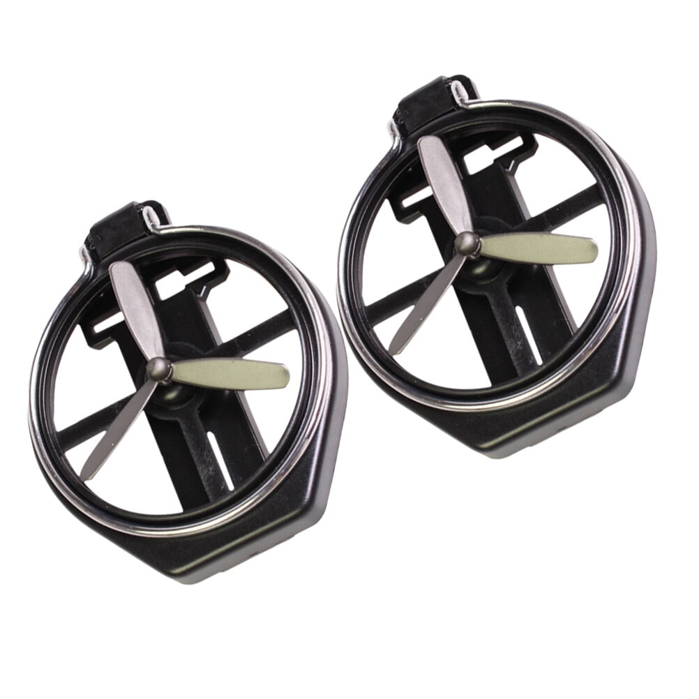 2Pcs Car Folding Beverage Rack Car Outlet Fan Cup Holder Car Mounted ...