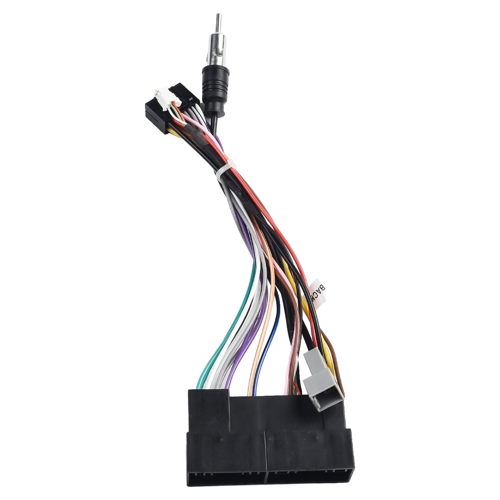 2Pcs Car Radio Power Harness W/Antenna Adapter 16Pin For Hyundai Ix35 ...