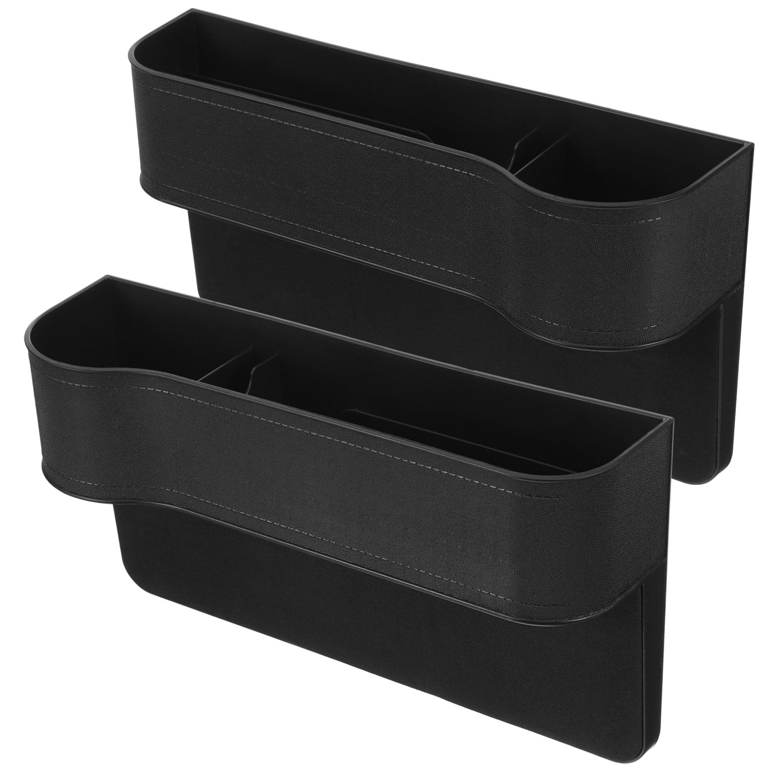 2Pcs Car Seat Side Storage Boxes Car Seat Filler Organizer Auto ...